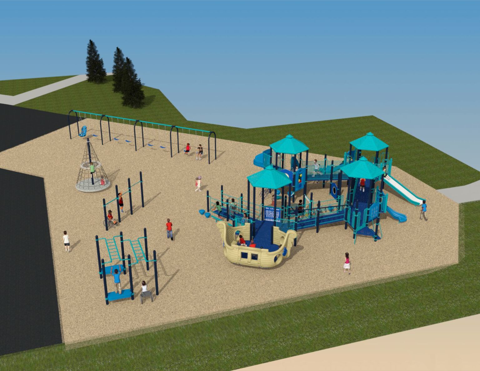 Alexander Elementary's New Inclusive Playground is Under Construction ...