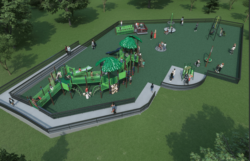 All Abilities Playground at Glidden Park - Unlimited Play